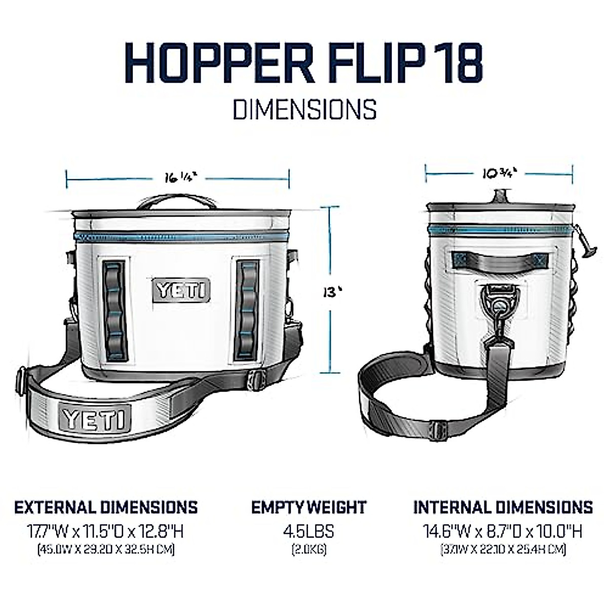 YETI Hopper Flip 18 Portable Cooler, Cosmic Lilac