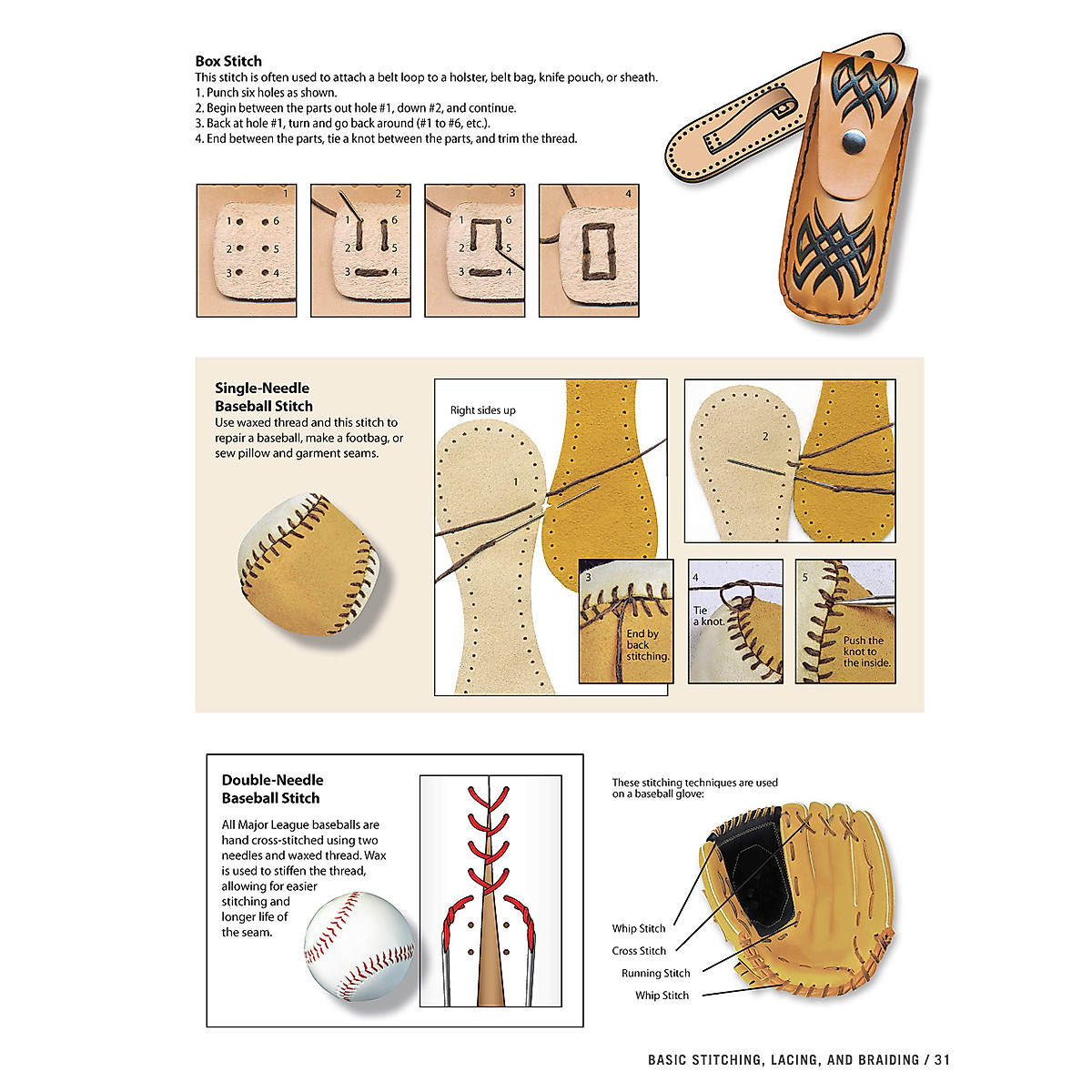 Get Started in Leather Crafting: Step-by-Step Techniques and Tips for Crafting Success (Design Originals) Beginner-Friendly Projects, Basics of Leather Preparation, Tools, Stamps, Embossing, & More