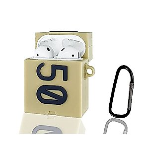 Airpods Case, Silicone Sneaker 350 Shoe Box Case Compatible for Airpods 2/1, Shockproof Airpod Case Cover Accessories with Keychain for Kids Girls Teens Boys Men Women