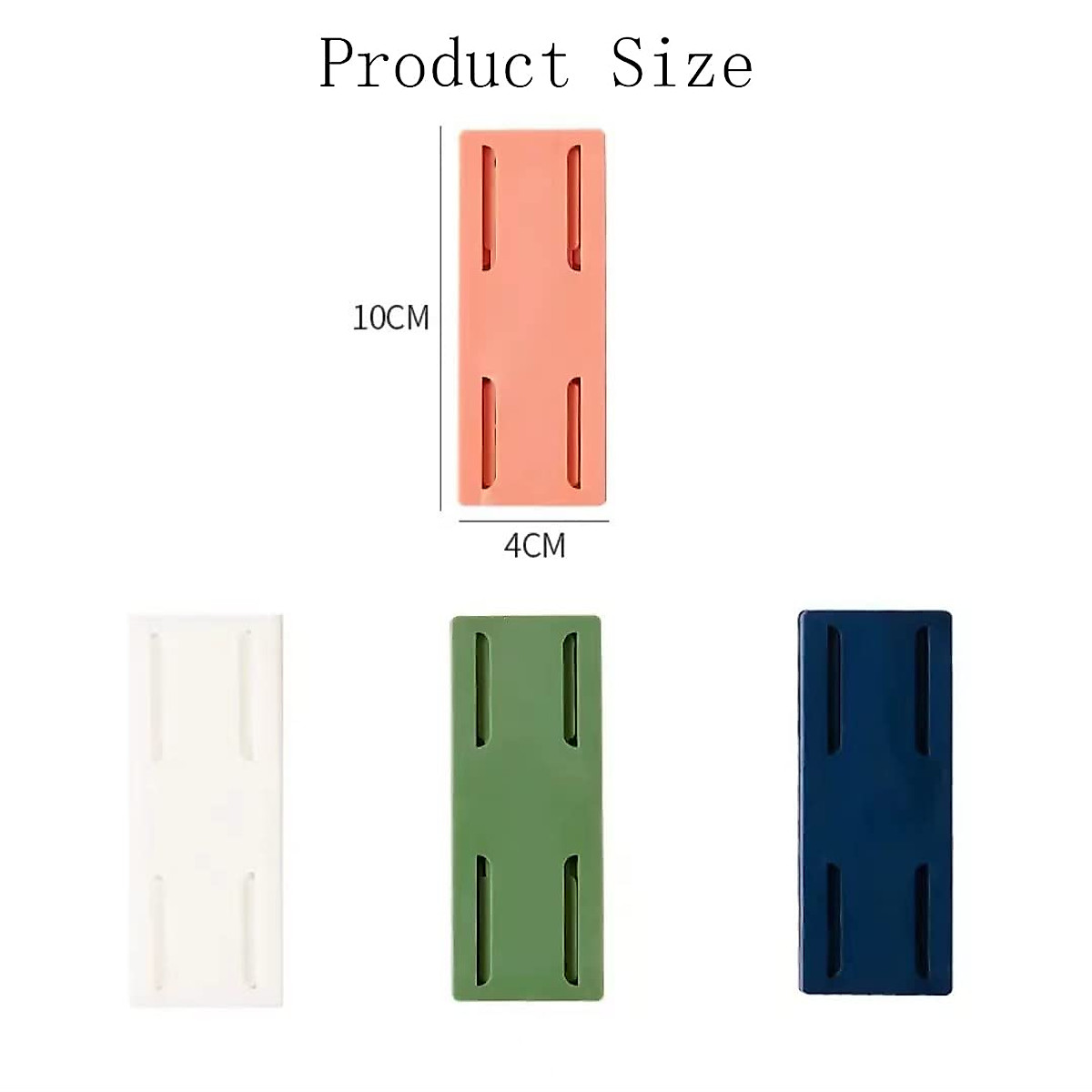 Self-Adhesive Desktop Socket Fixer, 2023 New Self Adhesive Power Strip Holder, Desktop mountable Plug-in Socket Fixer Bracket Stand, Cable Management Punch Free Surge Protector (D*4PCS)