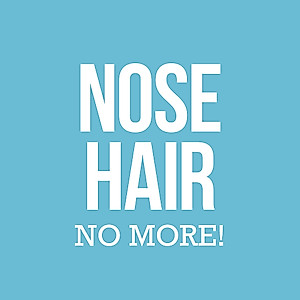 Nad's For Men Nose Waxing Kit - Hair Removal with Hard Wax, Moustache Protectors, Applicators, Spatulas, and Post-Wax Wipes