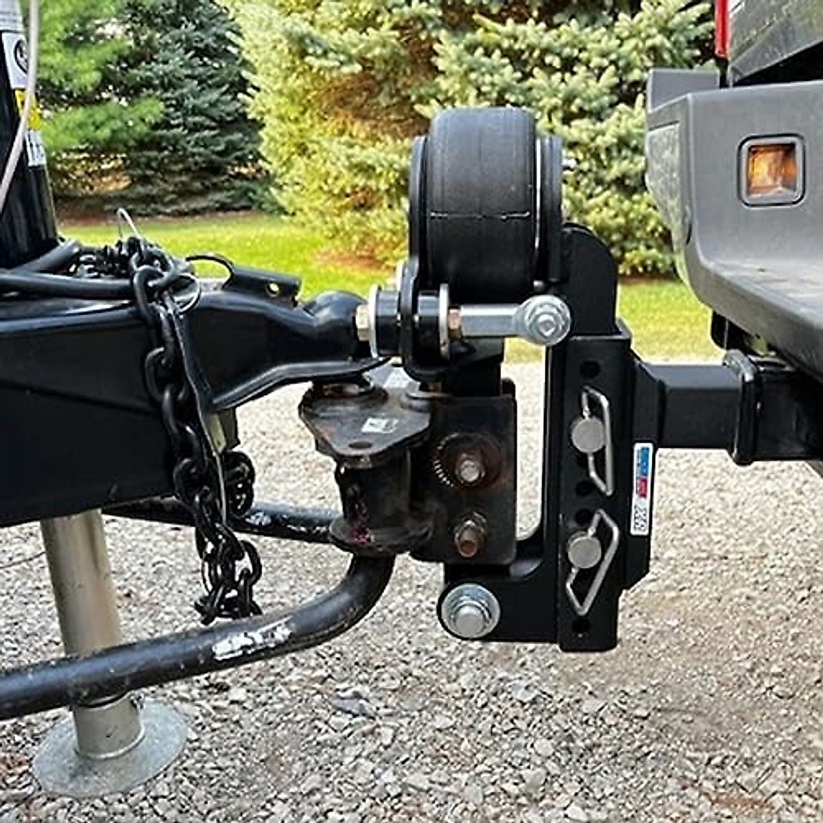 Shocker Air Equalizer for Weight Distribution Hitch - 12,000 lbs, Fits 2" Hitch 5" Rise 4" Drop