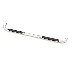Lund 22673783 Polished Stainless Steel 3" Round Bent Nerf Bars for 2009-2018 Dodge Ram 1500 Quad Cab
