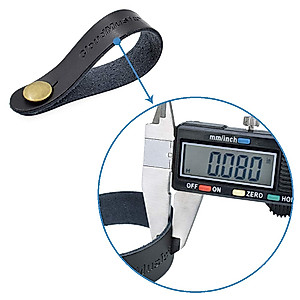 CLOUDMUSIC Ukulele Strap Guitar Strap Button Headstock Adapter 2pcs For Soprano Concert Tenor Baritone Ukulele Acoustic Guitar (black)