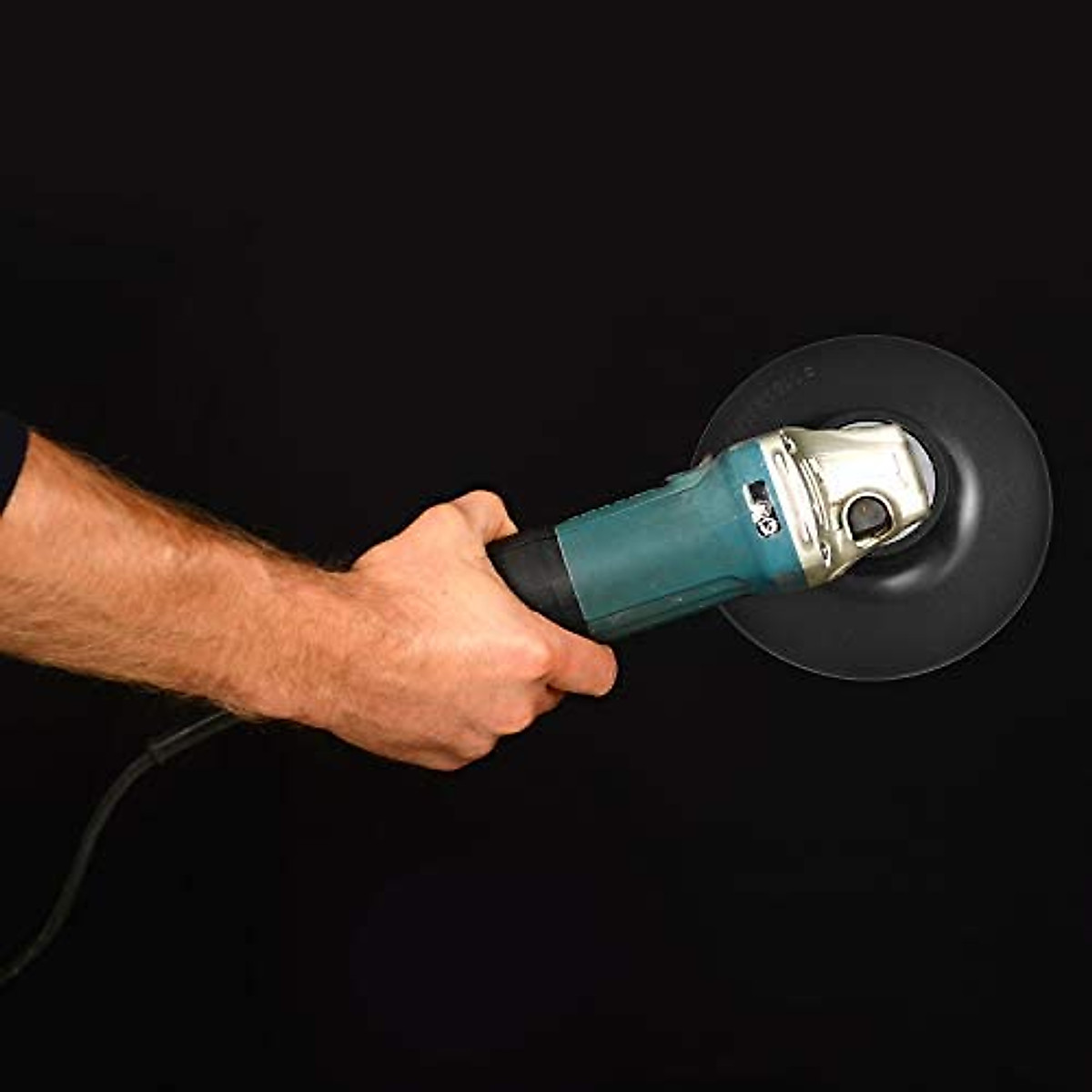 3 Pieces 4-1/2 Inch 14 mm Sanding Disc Backing Pads Replacement Disc Backing Pads Sander Backup Pad with M14 Thread Lock Nut for Angle Grinder