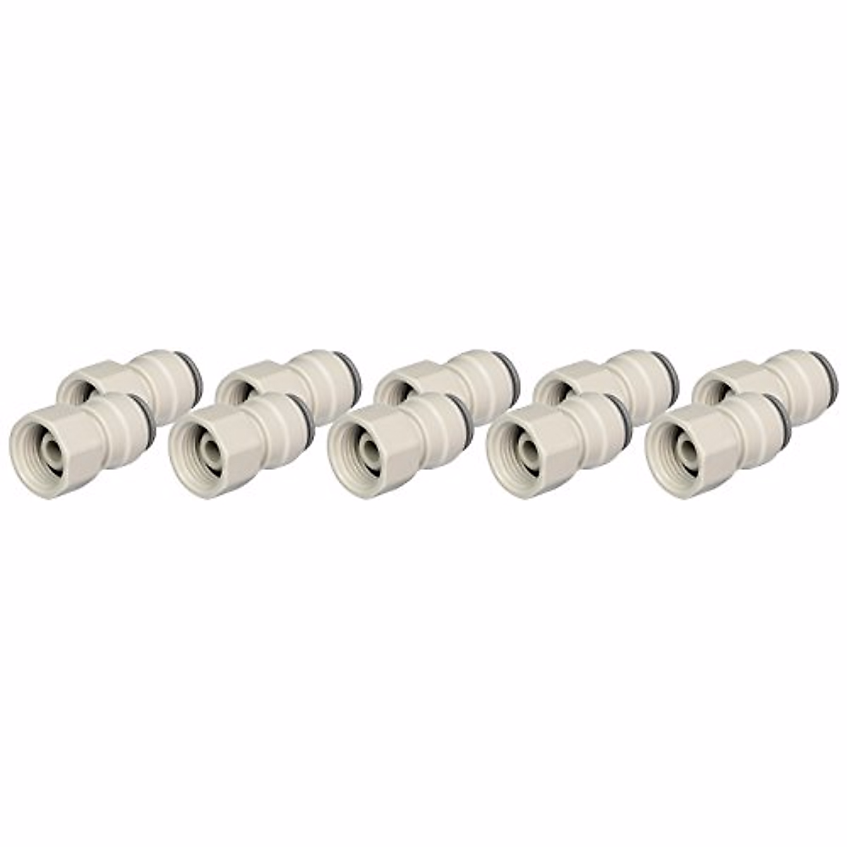 John Guest PI451614CS Female Connector, 1/2" OD x 1/2" BSPP (Pack of 10)
