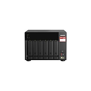 QNAP TS-673A-8G 6 Bay High-Performance NAS with 2 x 2.5GbE Ports and Two PCIe Gen3 Slots