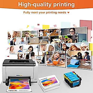 TESEN Remanufactured Ink Cartridges Replacement for Epson 288XL T288XL 288 T288 Ink for Expression XP-330 XP-340 XP-430 XP-434 XP-440 XP-446, 5 Pack