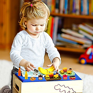 30 Pcs Miniature Food Drinks Laptop Computer Books Toys Dollhouse Miniature Furniture Plastic Table Fits Accessories Scale Dollhouse Playsets Girl Mini Drink Food Party