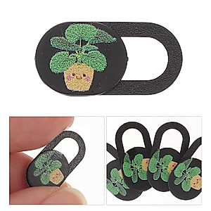 Mobestech 4pcs Potted Cover Phone Cover Laptop Cover for Laptop Web Cover Webcam Cover for Laptop Webcam Cover Slide Computer Cover