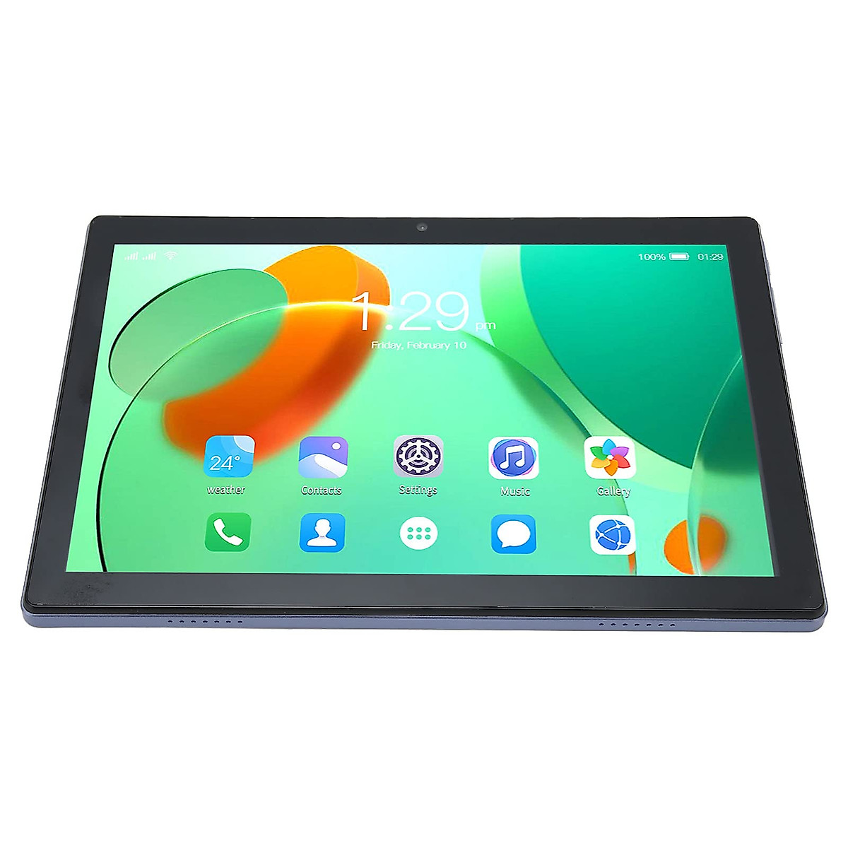 aqxreight Gaming Tablet, HD Blue 10.1 Inch Octa Core Tablet for School (US Plug)