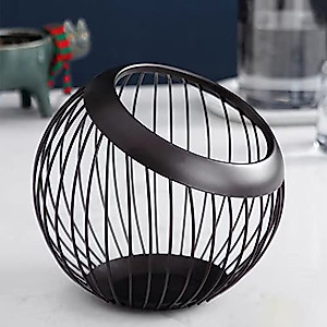 Coffee Pod Holder, Large Capacity K Cup Holder and Espresso Pod Holder, Coffee Pod Organizer for Keurig Kcup Storage and Espresso Capsule Holder, Coffee Pod Storage (Brown)