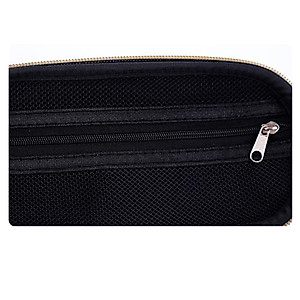 Generic Pencil Case Large Capacity with Compartments Car Pen Pouch Holder, Blue