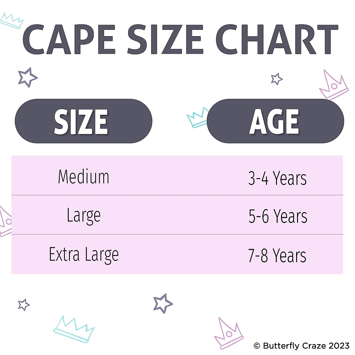 Butterfly Craze Snow Princess Kids Cape with Hood - A Gorgeous Ice Blue Children's Warm Winter Wrap Shawl Perfect for Your Toddler's Adventure, Pretend Play & Dress up Costume, Cape Only, XL 7-8yrs