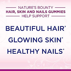 Nature's Bounty Hair Skin Nails with Biotin and Collagen, Orange, 80 Count Pack, (Pack of 2)