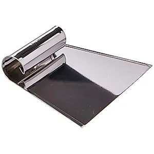 I GENIETTI Bench Scraper, Silver