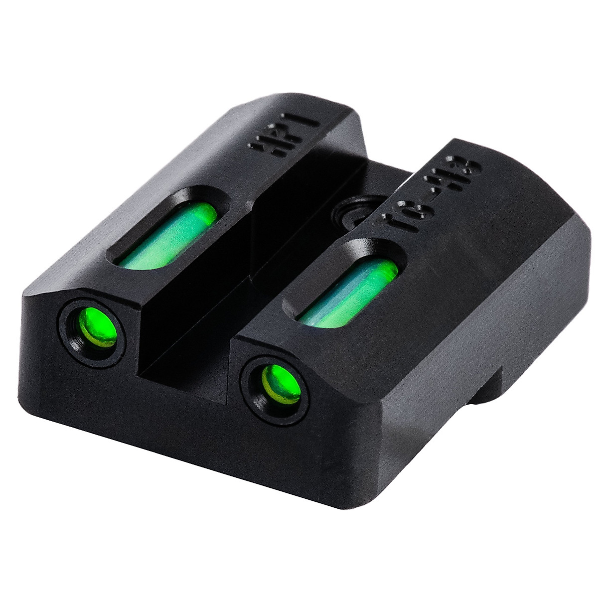 TRUGLO TFX Handgun Sight | Durable Shock-Resistant Compact Brightly Glowing Tritium & Fiber-Optic Xtreme Day/Night Sight, Compatible with H&K P30 Handguns