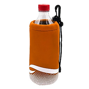 ProActive Sports Neoprene Bottle Holder with Drawstring and Bag Clip for 16-20oz Bottles