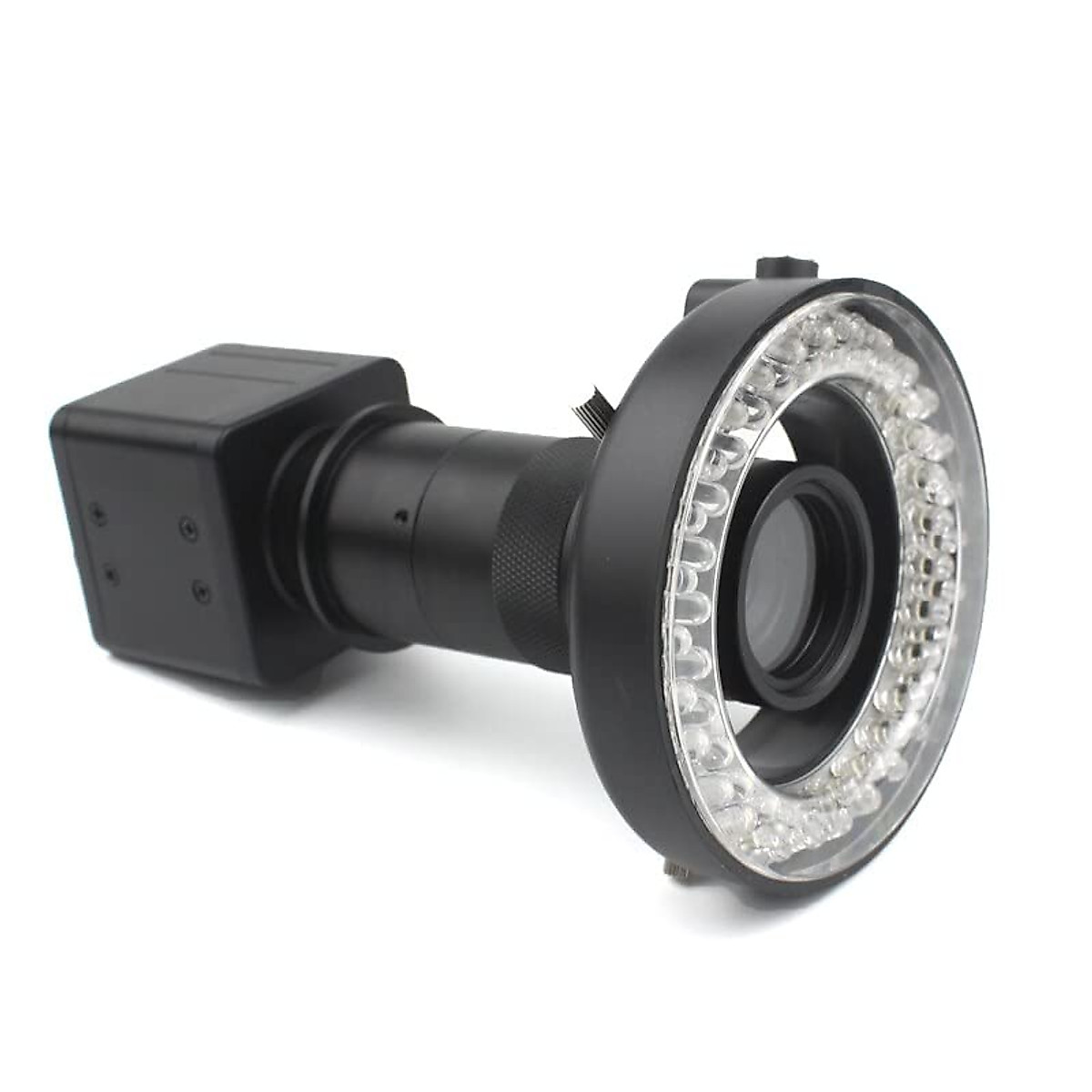 13MP VGA Industrial Video Digital Microscope Camera 100X-300X Zoom C Mount Lens for Phone PCB Repair Soldering (Color : 130X 40MM)