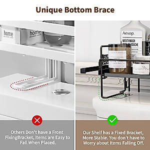 Iirios Over The Toilet Storage, 1-Tier Folding Bathroom Shelf Over Toilet, Over Toliet Organizer with Metal Basket and Paper Holder, Above Toilet Storage Shelf, No Assembly, No Drilling Space Saver
