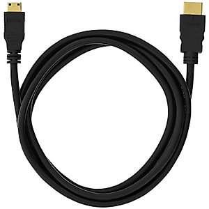 TUDIN 1080P HDMI A/V HD TV Video Cable Cord Lead for Canon Powershot SX620 HS Camera
