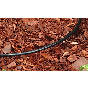 Rain Bird T22-250S Drip Irrigation 1/4" Blank Distribution Tubing, 250' Roll, Black