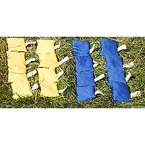 Creative Brainworks B3 Bean Bag Bucketz - Game Bean Bags,Blue/white/red