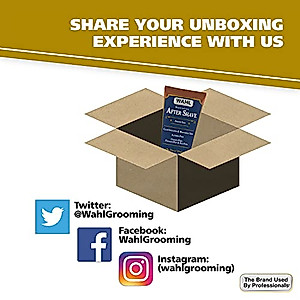 Wahl After Shave with Essential Oils for Soothing, Calming, & Balancing Sensitive Skin - Manuka Oil, Meadowfoam Seed Oil, Clove Oil, & Moringa Oil (6 Oz) - Model 805610A