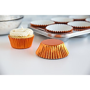 Fox Run Orange Cupcake Liner, Set of 32