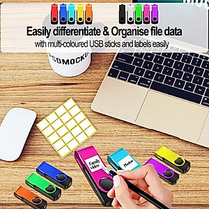 2GB USB Flash Drives 10 Pack 2 GB Thumb Drive TATMOHIK 2.0 USB Drives Bulk 2GB Swivel Design Flash Drive Pack with LED Indicator 2 Gig Jump Drive Pack, USB Stick, Memory Stick, Pen Drive, Mixed Color