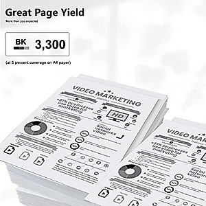 VASERINK TN760 Toner 2-Pack Black Compatible High-Yield TN-760 Toner Cartridges Replacement for Brother DCP-L2550DW MFC-L2710DW L2750DW L2750DWXL HL-L2350DW L2390DW L2395DW L2370DW/DWXL Printer