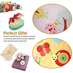 UCEC 2 Inch Paper Punch, Circle Paper Punch, DIY Handmade Craft Punch Shape Circle Punch Great for Crafting Scrapbooking Cards Arts Fun Projects