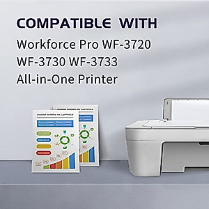 ZIPRINT Remanufactured Ink Cartridge Replacement for Epson 702 702XL 702 XL use with Workforce Pro WF-3720 WF-3730 WF-3733 Printer (Black Cyan Magenta Yellow, 4 Pack)