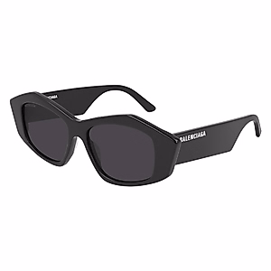 Balenciaga BB0106S Black/Grey 52/15/140 women Sunglasses