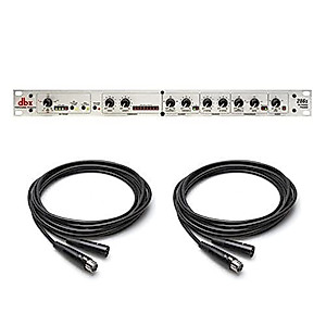 dbx 286S Preamplifier Channel Strip Mic Pre Amp w/ 2X 25' XLR Cables