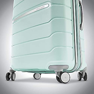 Samsonite Freeform Hardside Expandable with Double Spinner Wheels, Carry-On 21-Inch, Mint Green