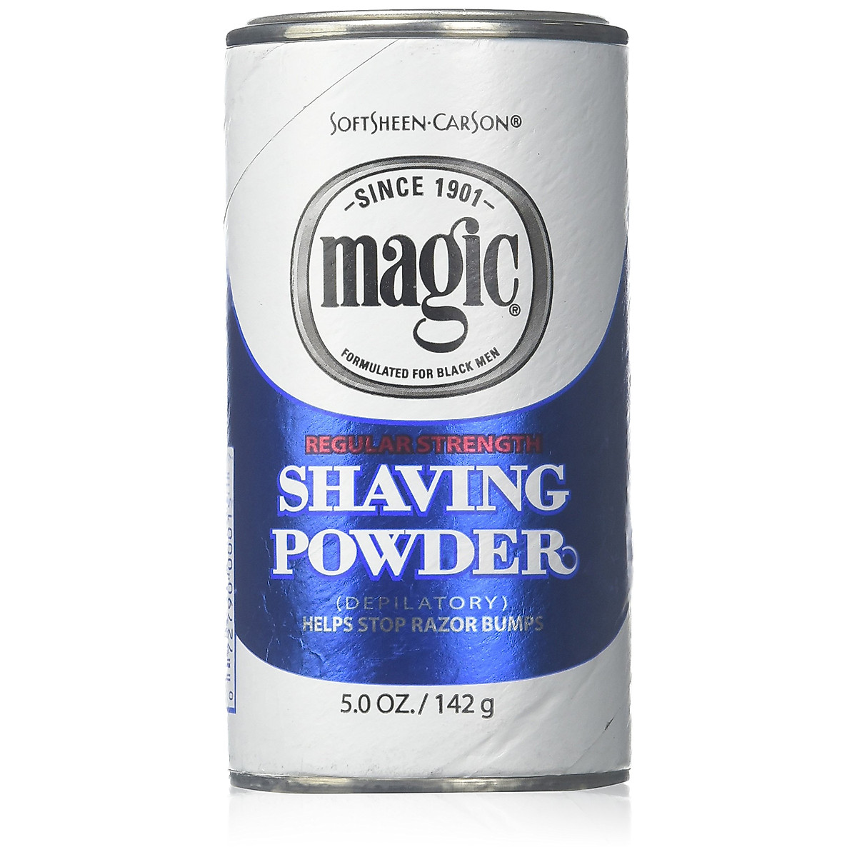 Magic Shaving Powder Blue 5 Ounce Regular Depilatory (145ml) (6 Pack)