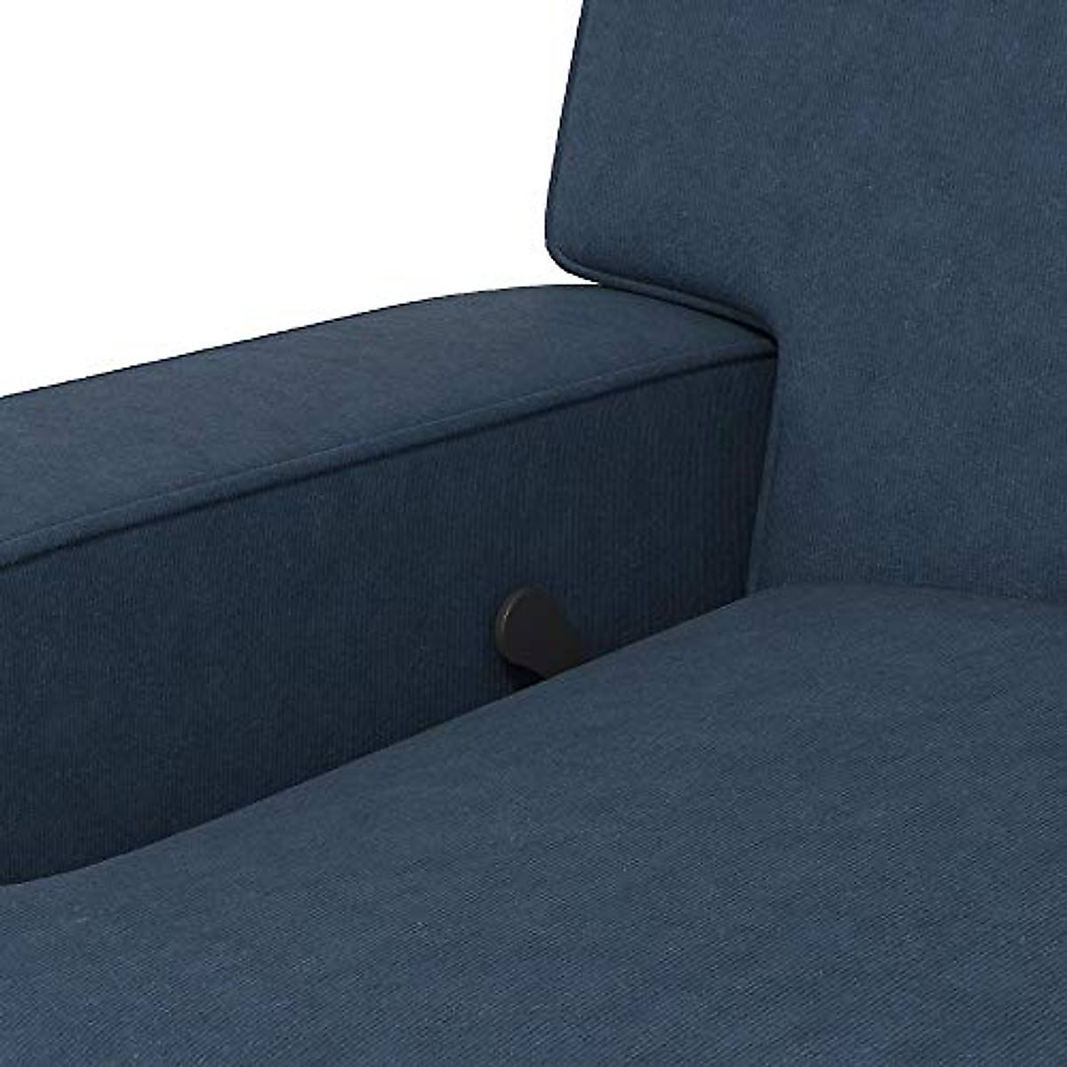 Baby Relax Rylan Swivel Glider Chair, Coil Seating, Dark Blue Recliner