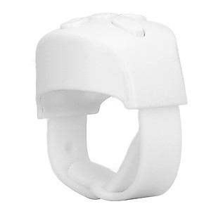 Remote Control, 10M Stable Connection Remote Page Turner Rechargeable Adjustable Size Support Mainstream Apps for iPhone (White)