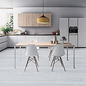 Vinyl Flooring Roll 24x118〞(19.4 Sq.Ft), Self-Adhesive Peel and Stick, Wood Grain Look, for Bathroom, Kitchen, Bedroom, RV