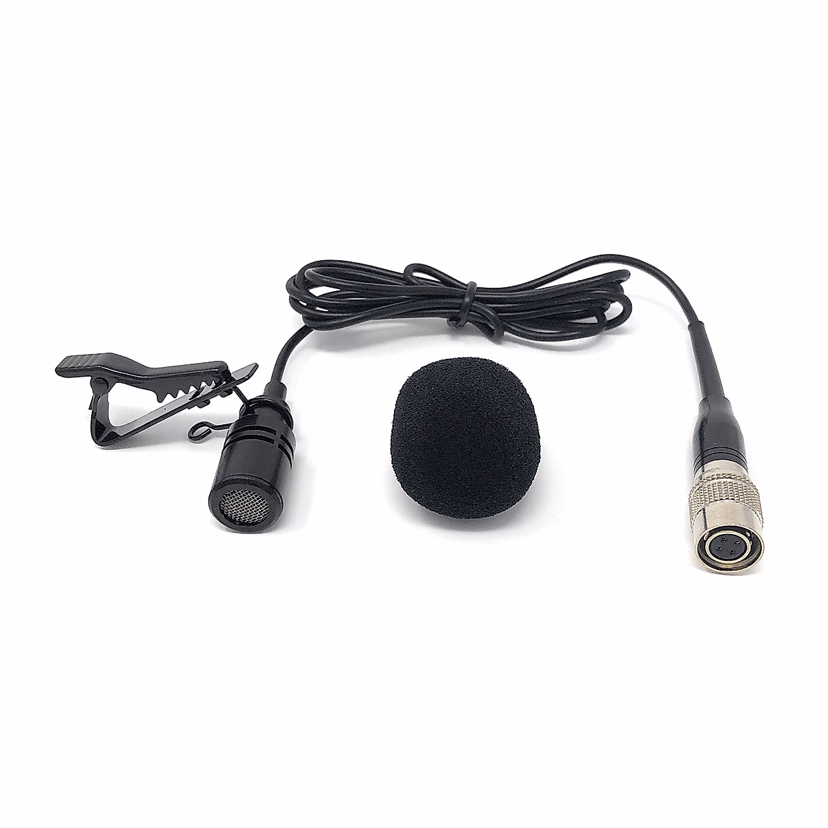 Lavalier Lapel Mic Omni-Directional Tie Clip Mic for Audio-Technica