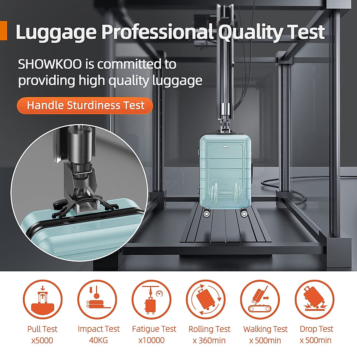 SHOWKOO Luggage Sets Expandable PC+ABS Durable Suitcase Double Wheels TSA Lock Mint Green­