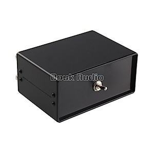 Nobsound Stereo 2(1)-in-1(2)-Out Amplifier/Speaker Banana Female Audio Splitter/Switcher Passive Selector