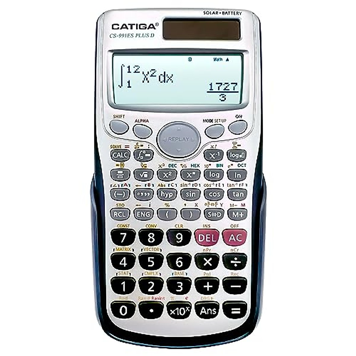 Scientific Calculator for Math, Engineering and Science Courses, for Students of High School Through College, Basic and Advanced Functions, 991