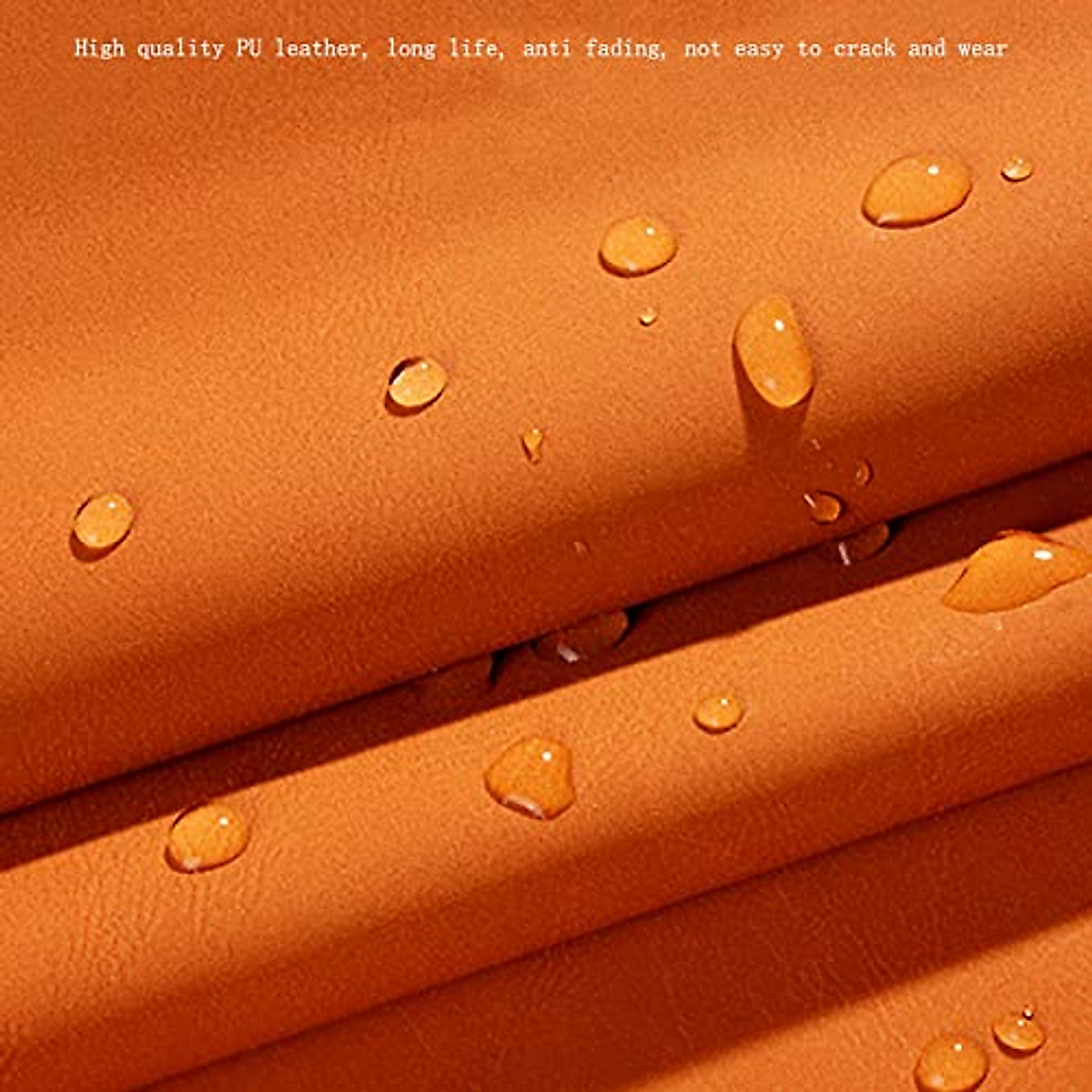 ANDGRO Kitchen Dining Room Chairs Modern Dining Chairs Set of 6 with Soft PU Leather Cover Cushion Seat and Metal Legs Living Room Side Chairs (Color : Light Grey)