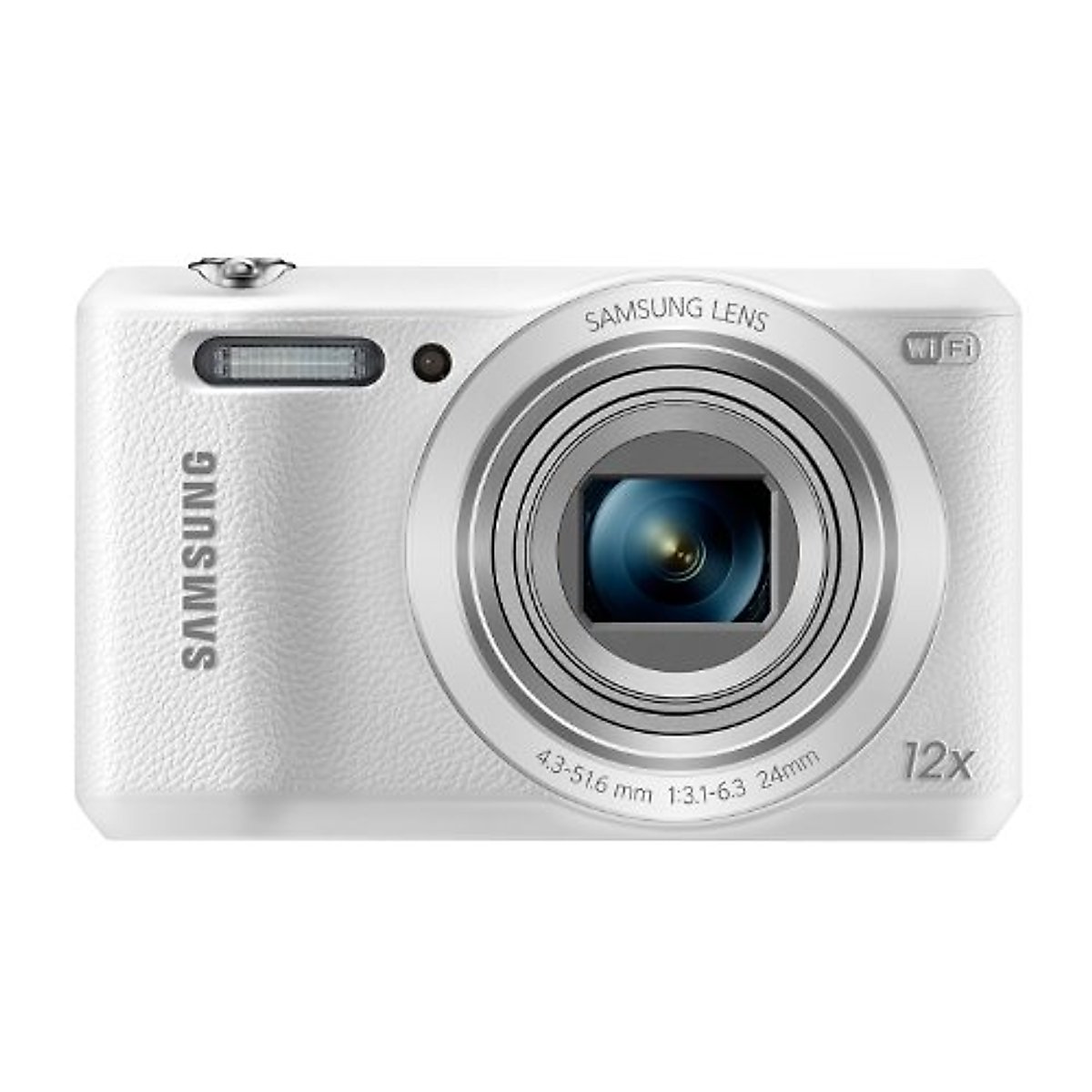 Samsung WB35F 16.2MP Smart WiFi & NFC Digital Camera with 12x Optical Zoom and 2.7" LCD (White)