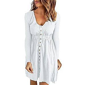 Dress for Women Black Long Sleeve Dresses for Women Dresses Slip Dresses for Women Black Dresses with Long Sleeves Black Dress Homecoming Cold Shoulder Dress Vestidos de Mujer rojos Cortos Cute Boots