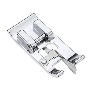 TISEKER Overcast Sewing Machine Presser Foot for All Low Shank Snap-On Singer, Brother, Babylock, Janome, White, Juki, Janome, New Home, Simplicity, Elna