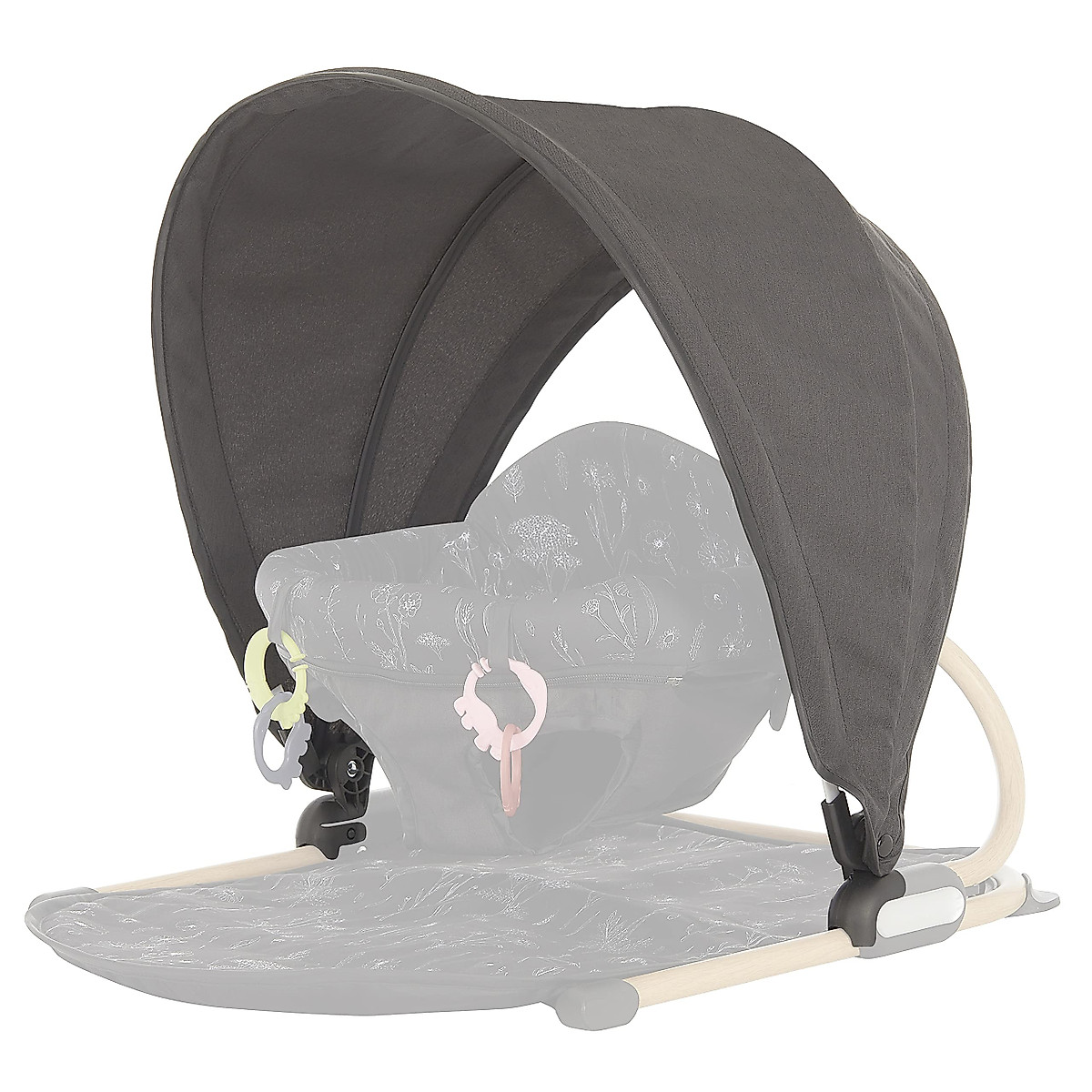 Dream On Me Snug N Play Floor Seat in Hello World, Baby Seat, Top-Notch Safety Features, Padded Baby Floor Seat, Waterproof Fabric, Folds Flat, Easy to Store and Transport