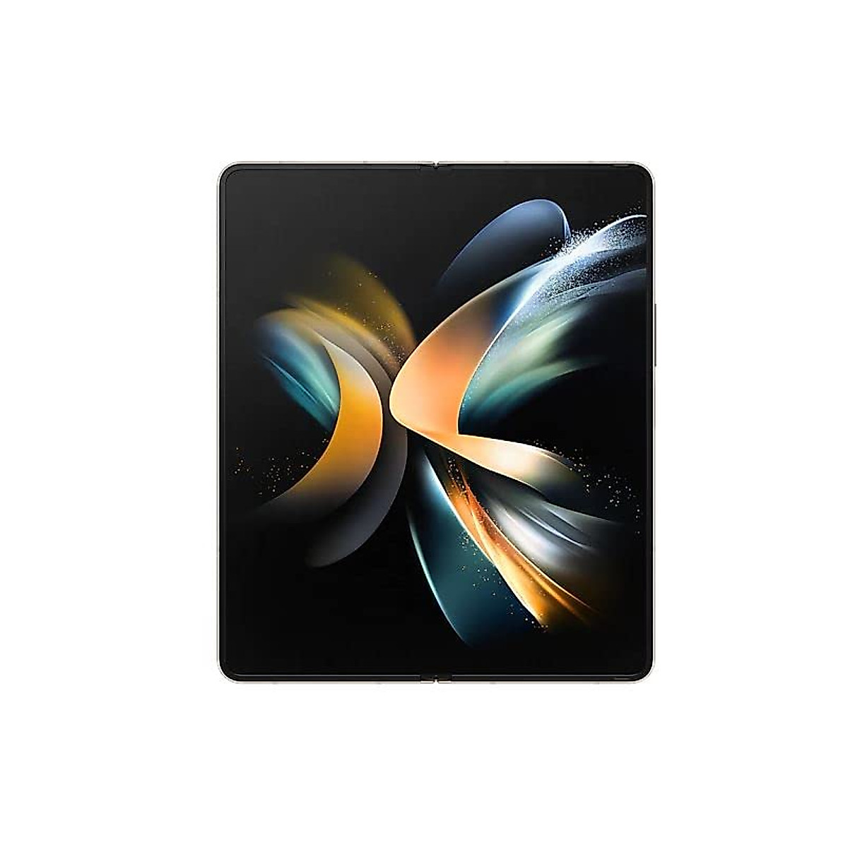 Galaxy Z Fold 4 Cell Phone, Factory Unlocked Android Smartphone, 256GB, Flex Mode, Dual Sim (1x eSim + 1x Nano) Multi Window View, Foldable Display, Korean International Version, Beige